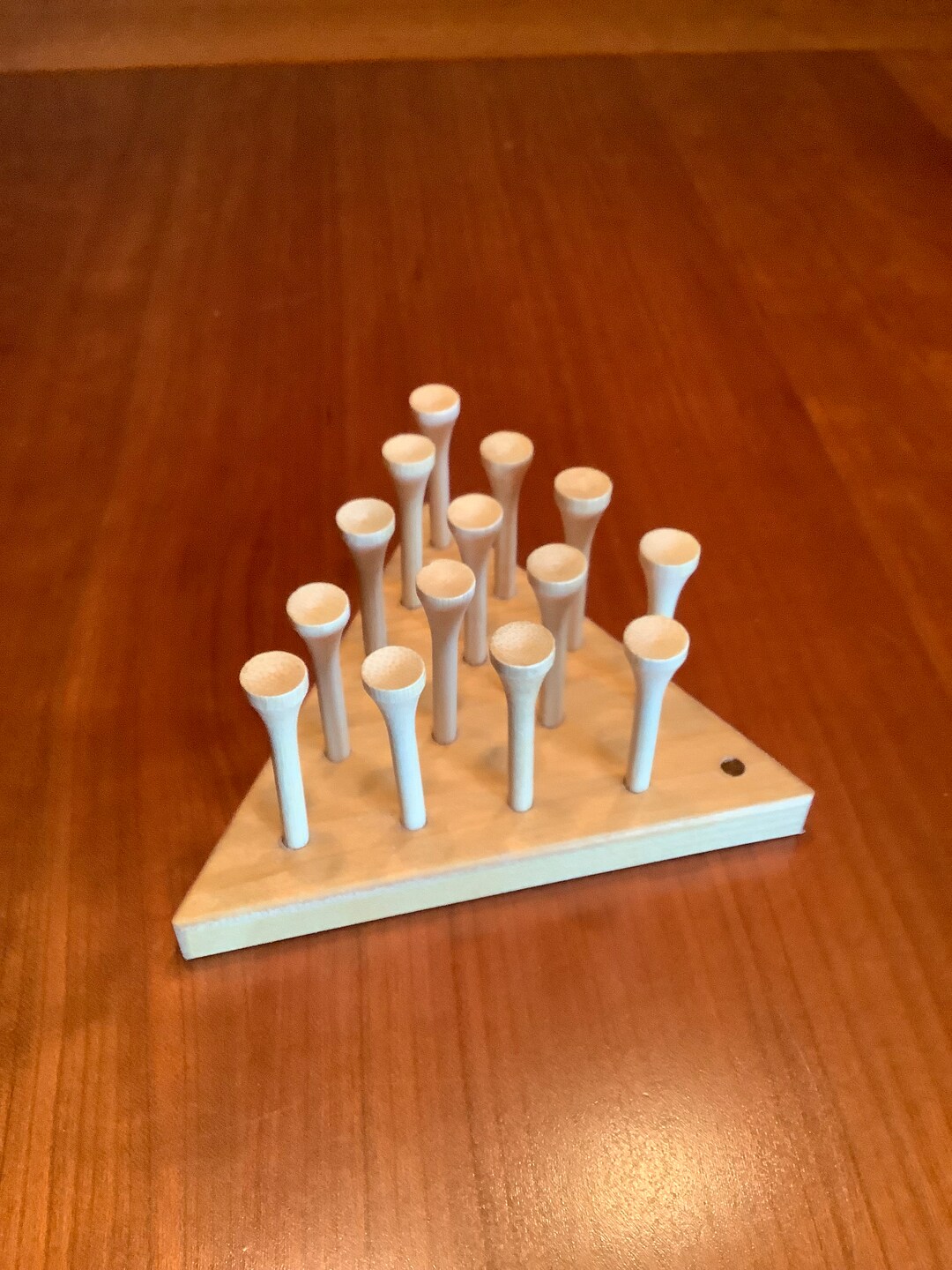 Peg Game Triangle - Etsy