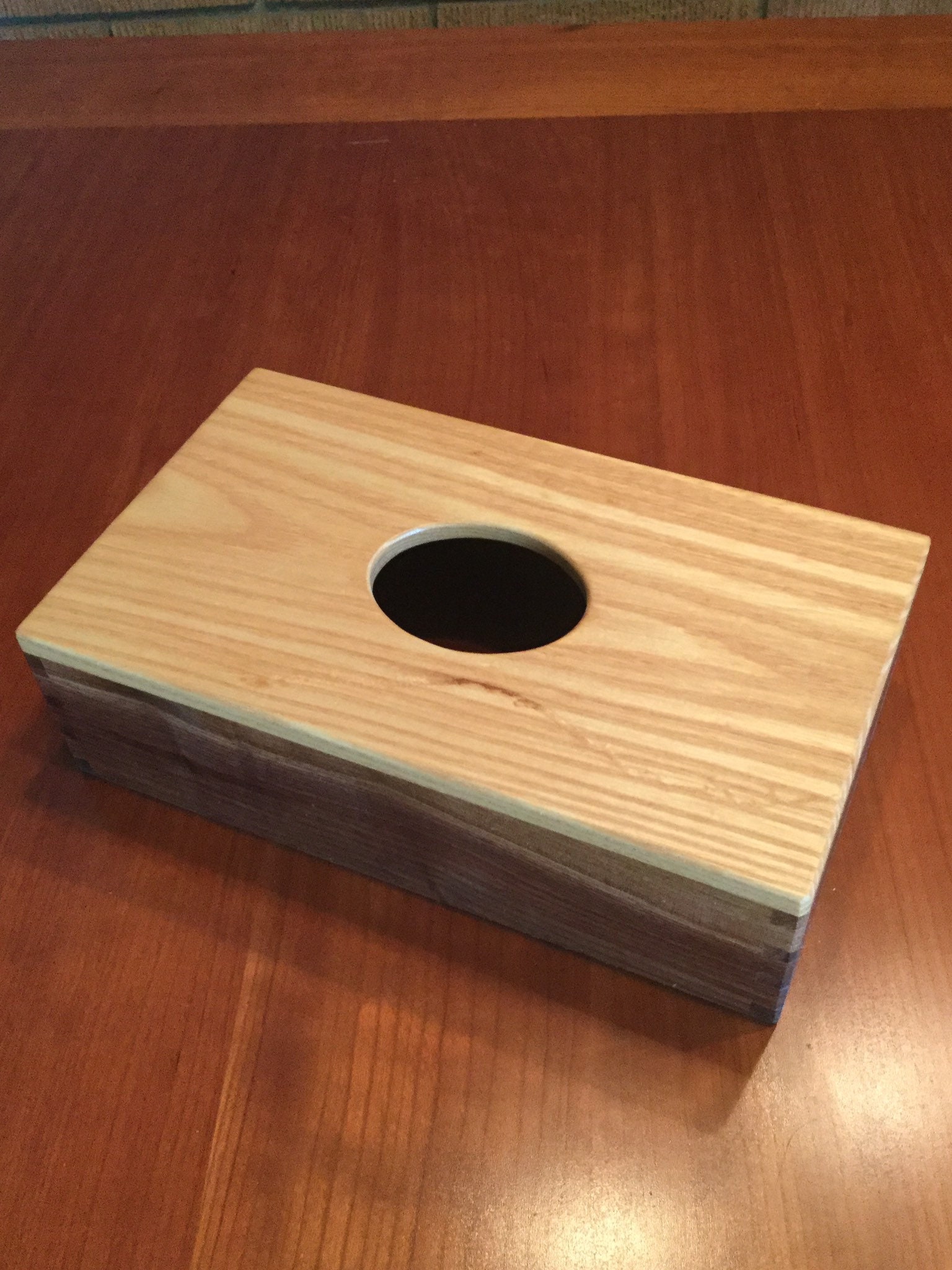 Tissue Box Cover Flat Box Cover Low Profile Box Cover | Etsy