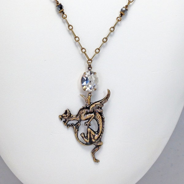 Gargoyle Necklace - Etsy