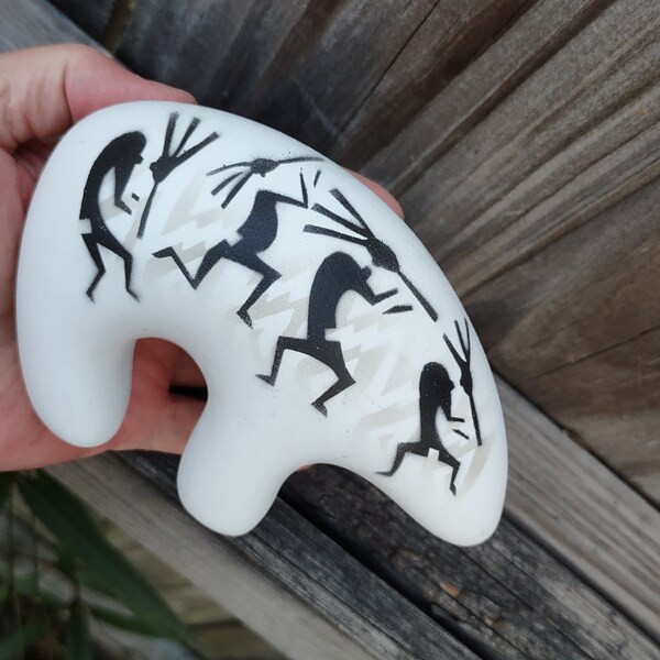 Native American Pottery Bear - Etsy