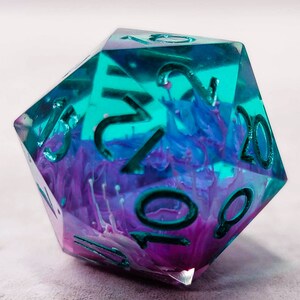 Jinx's Influence 7 Piece Handmade D&D Dice Hand Crafted Dungeons and ...