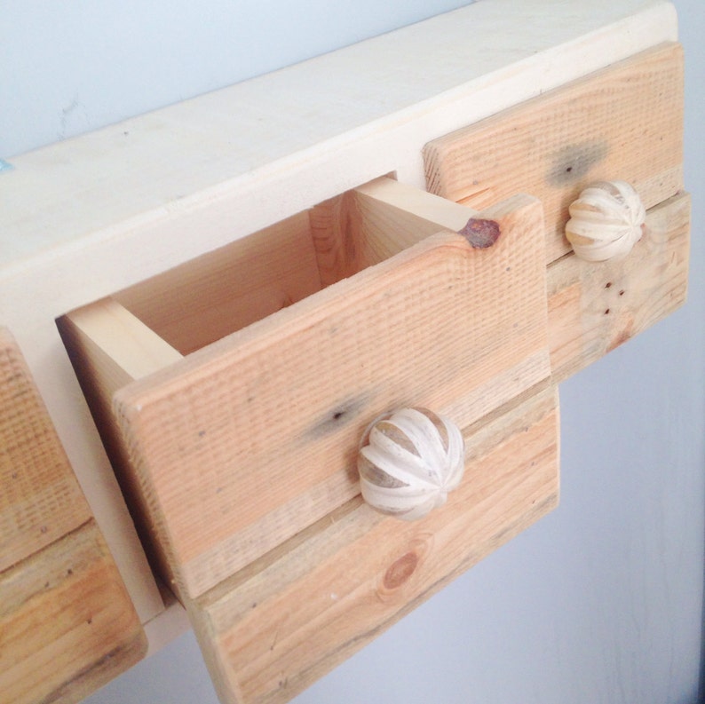 Rustic Wood Drawers Local Cornish Timber & Reclaimed Wood - Etsy UK
