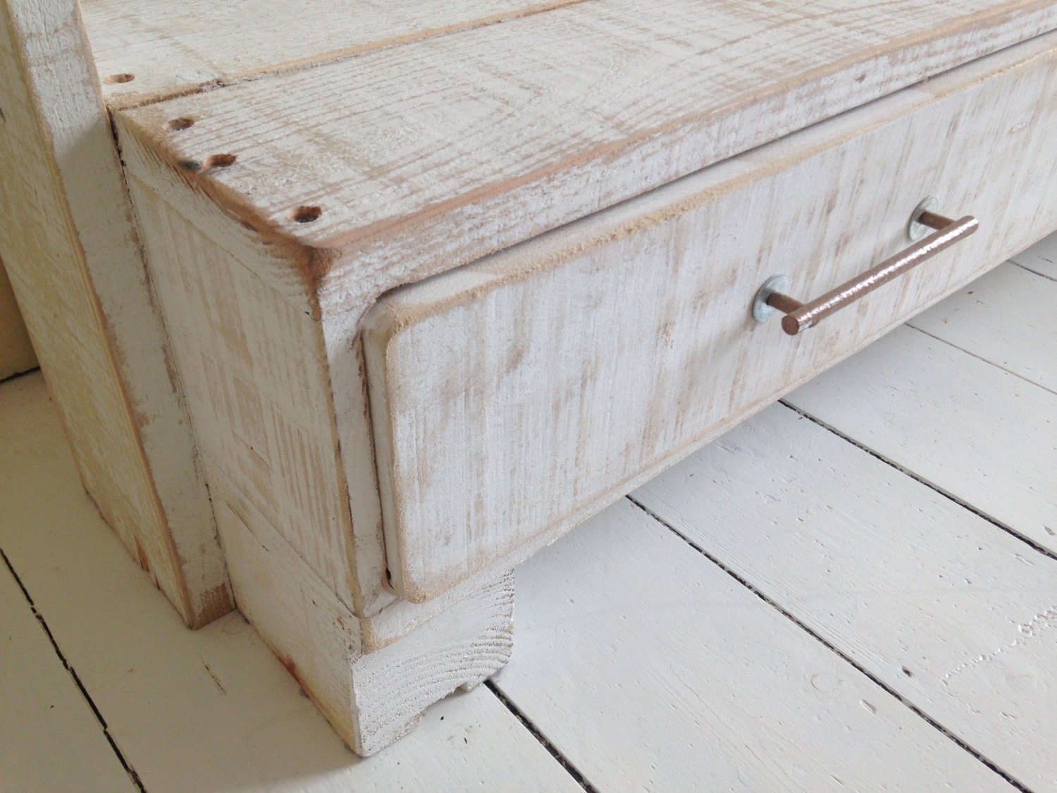 Handmade Wood & Copper Open Wardrobe / Clothes Rail Cornish Timber - Etsy