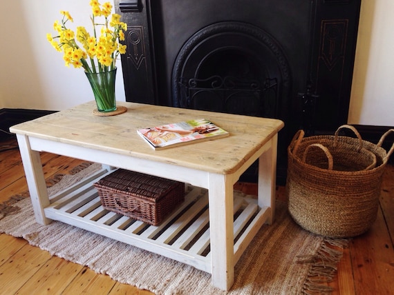 Handmade Reclaimed Wood Coffee Table | Etsy