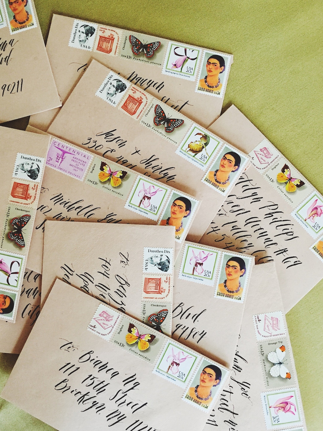 Envelope Addressing in Calligraphy | Custom Envelope Addressing for ...