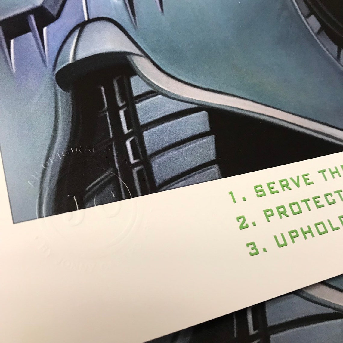 11x14 Robocop Print - Etsy