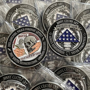 Jonny Castro Art Challenge Coin - Etsy