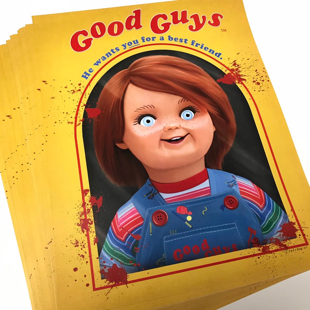 11"x14" Chucky Print - Etsy