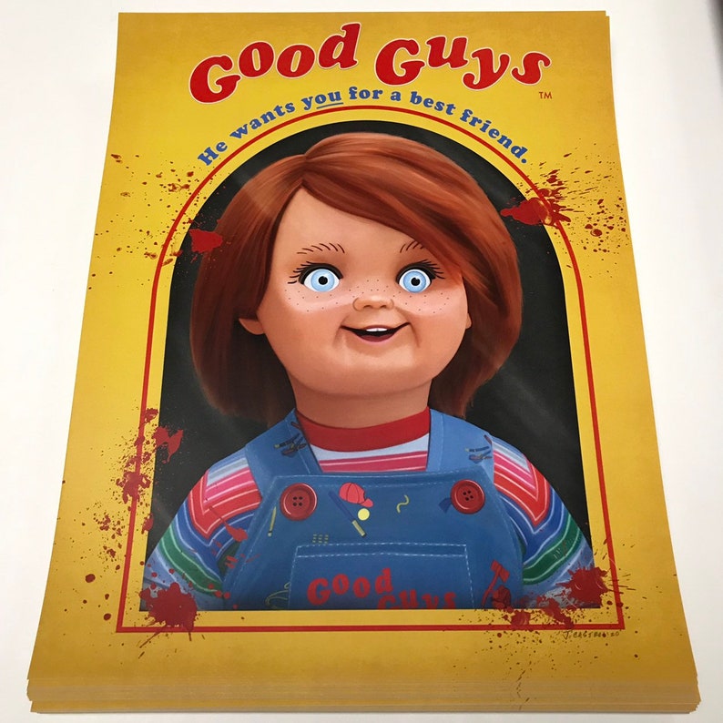 11x14 Chucky Print | Etsy