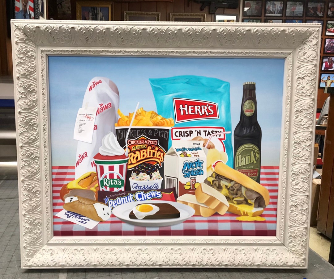 11"x14" Taste of Philly Print - Etsy