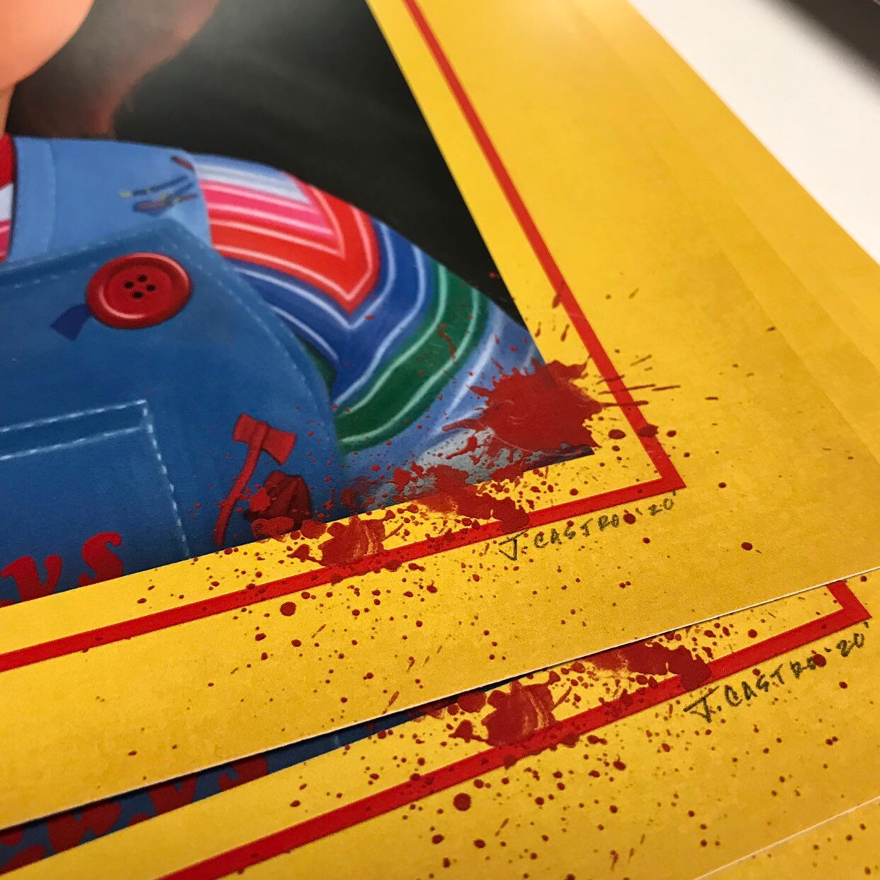 11"x14" Chucky Print - Etsy