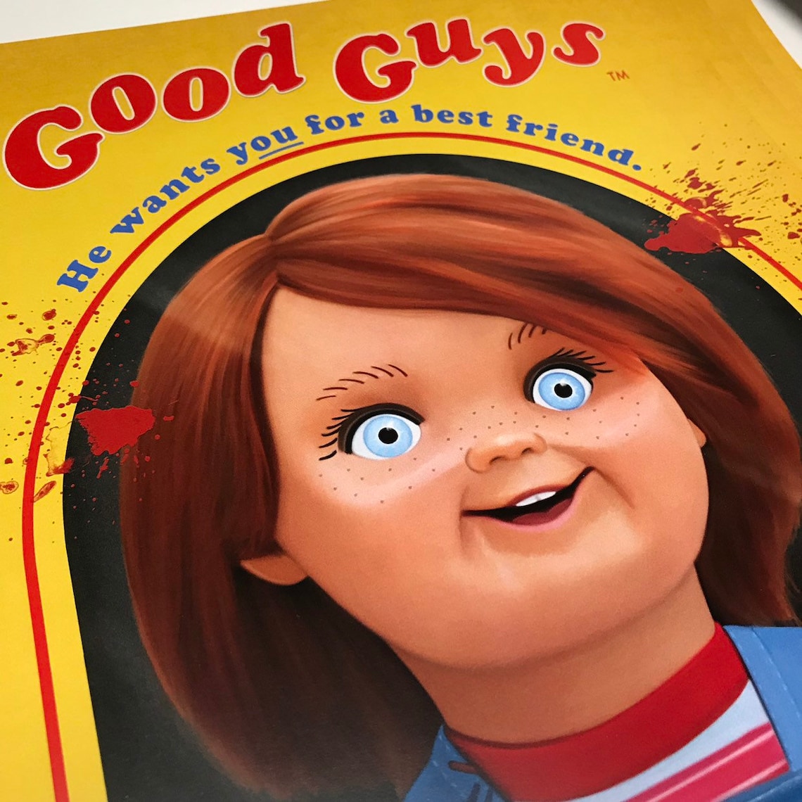 11"x14" Chucky Print - Etsy