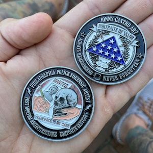 Jonny Castro Art Challenge Coin - Etsy
