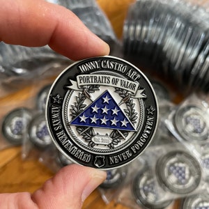 Jonny Castro Art Challenge Coin - Etsy