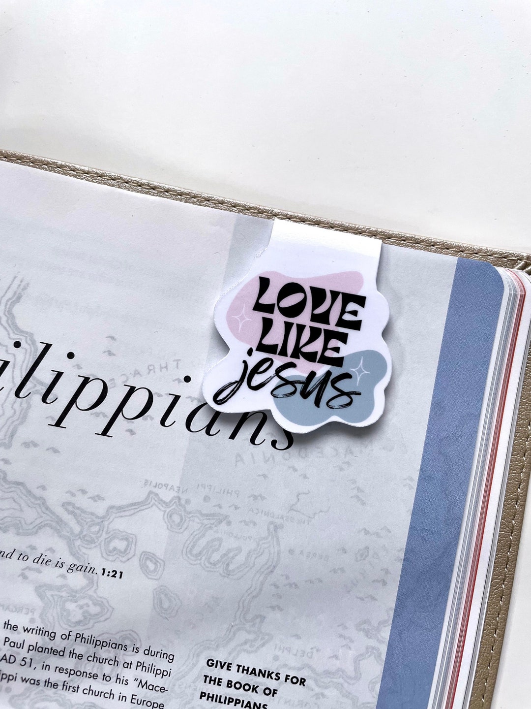 Love Like Jesus | Magnetic Bookmark | Page Marker | Planner Bookmark ...