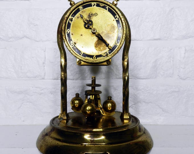 Schatz Vintage 400-day Clock, Anniversary Clock, Torsion Pendulum Clock ...