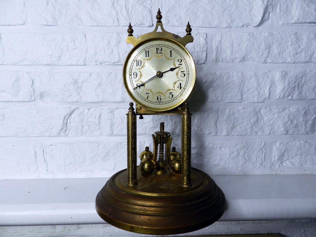 Vintage 400-day Clock, Anniversary Clock, Torsion Pendulum Clock, for ...