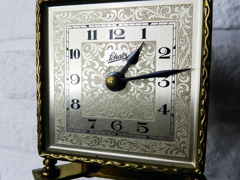 Vintage Schatz 400-day Clock - for Parts/repair - (no Dome/key/parts ...