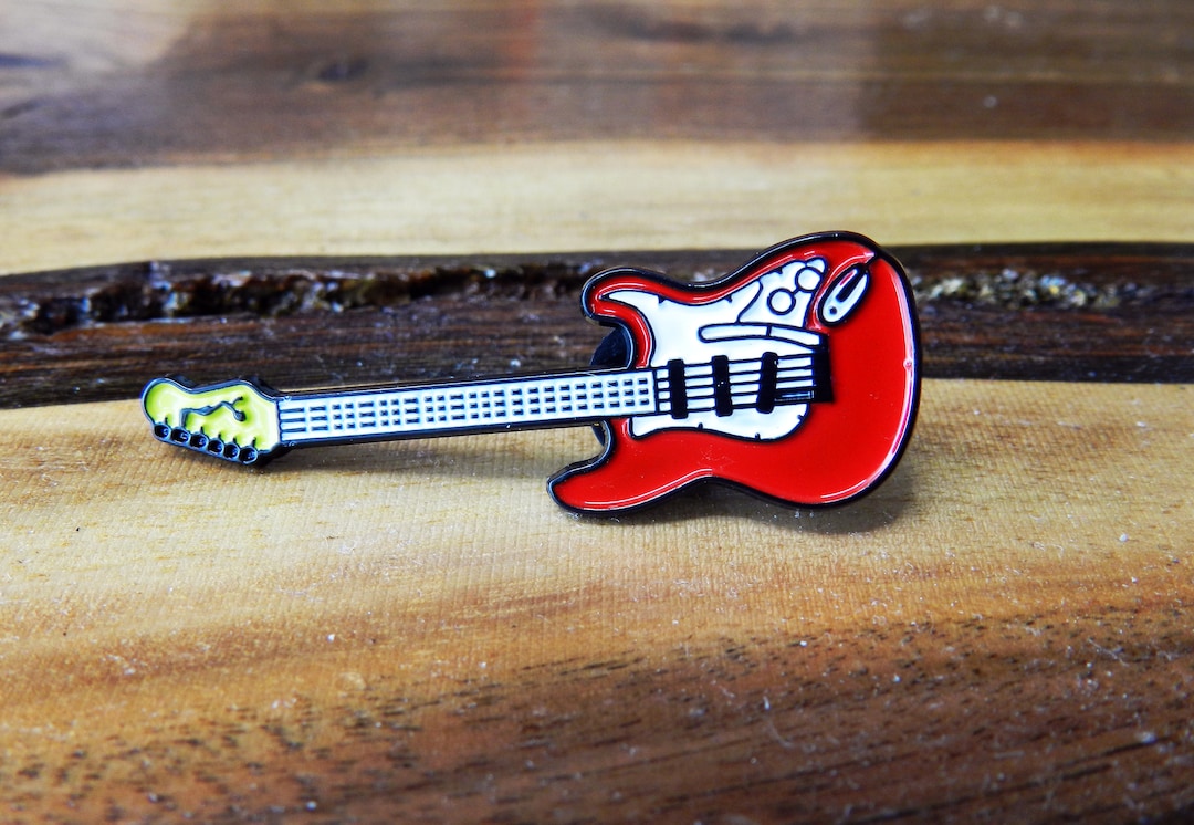 Guitar Lapel Pin, Metal Pin, Birthday Gift, Gifts for Musician, Gifts ...