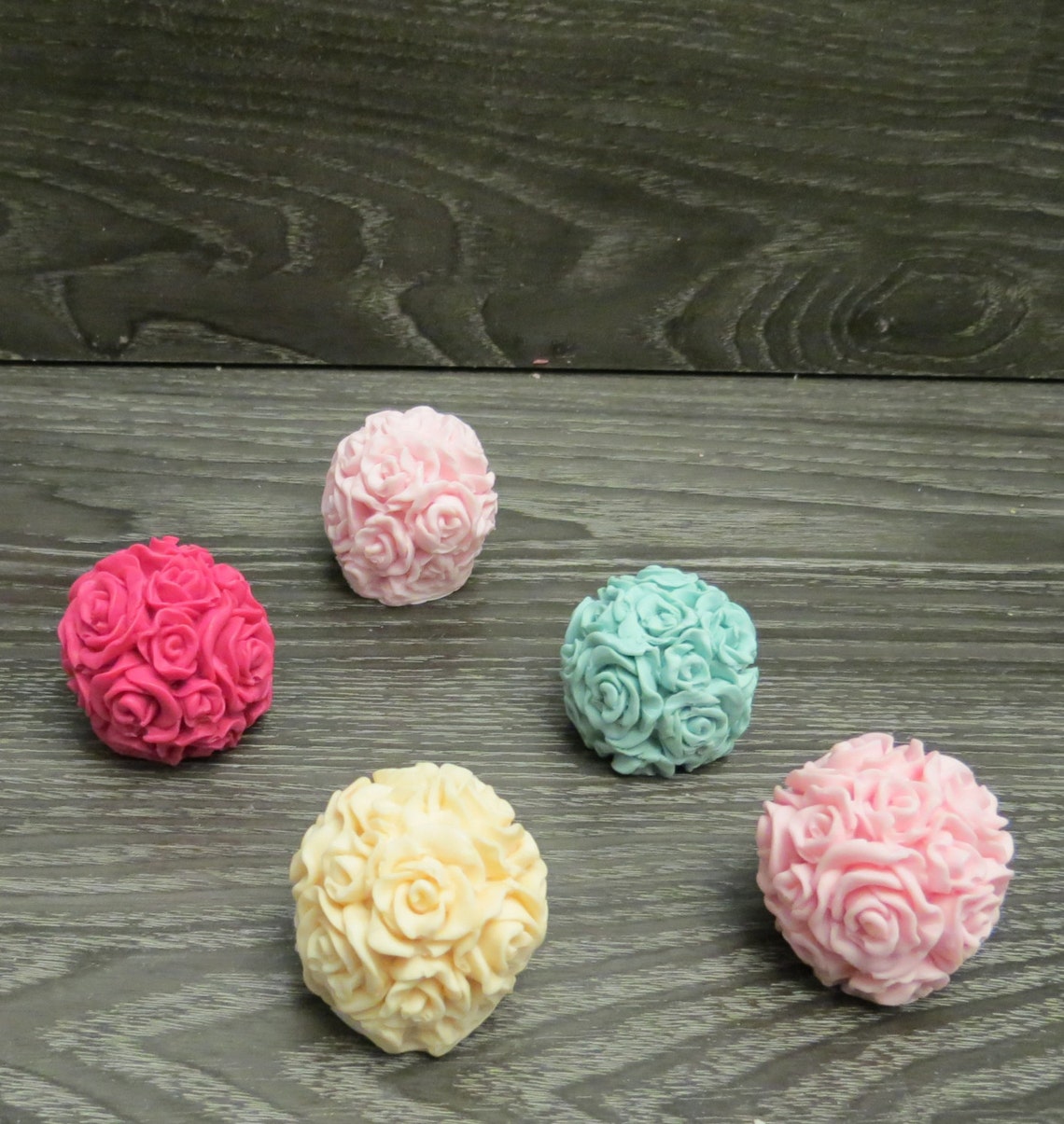 Flower Ball Soap 5 Pcs Set - Etsy