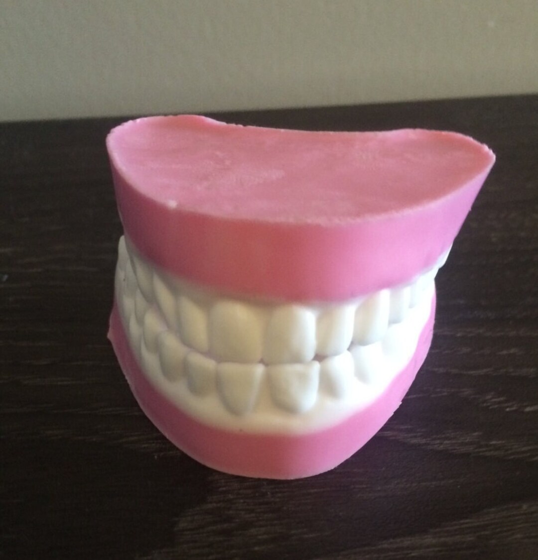 Teeth Denture False Teeth Soap Set in Clear Gift Box Great Gag Gift for ...