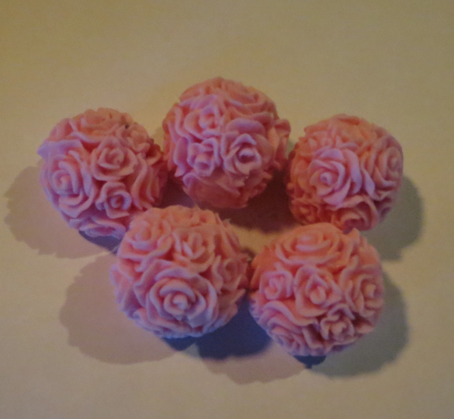 Flower Ball Soap 5 Pcs Set - Etsy