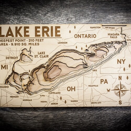 Lake Erie Bar Signs Funny Signs Alcohol Wooden Signs - Etsy