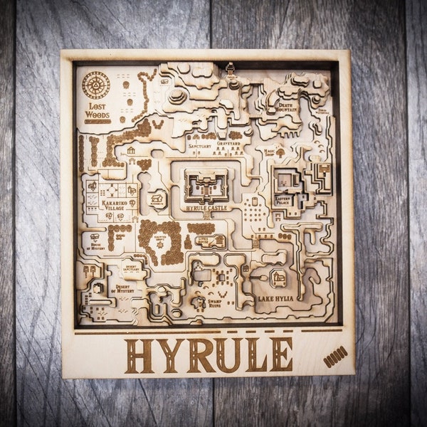 Zelda Link to the Past Map Svg - Etsy