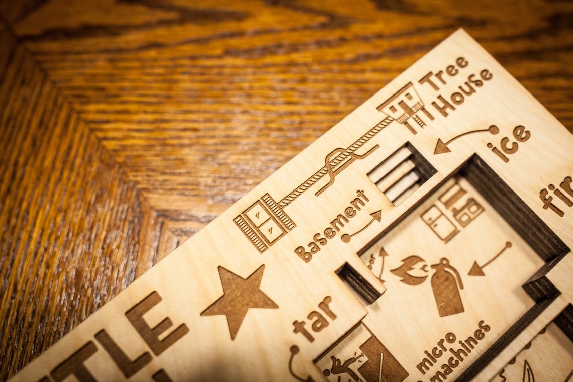 Home Alone 1 Wood Map - Etsy