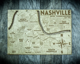 Nashville Script Wall Decor - Etsy