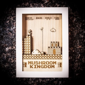 Mario 3D Framed Art - Etsy