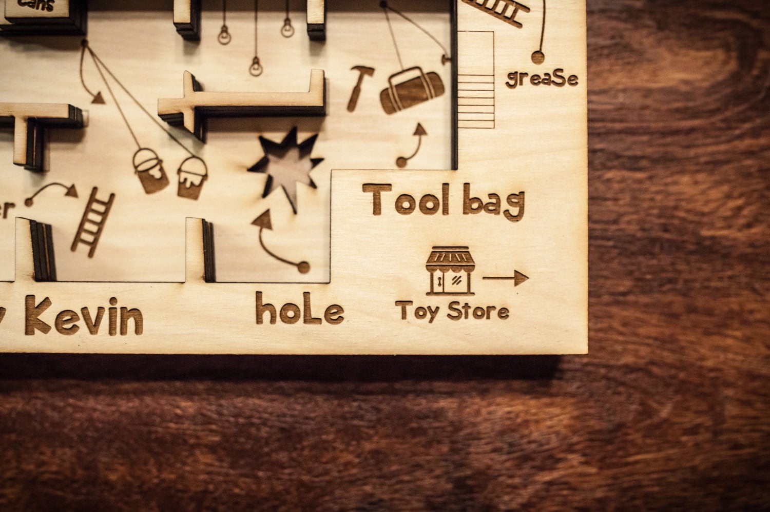 Home Alone 2 Wood Map | Etsy