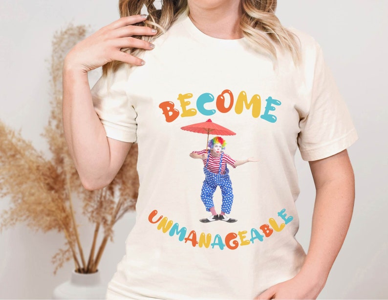 Clown Shirt Funny Clown Core Meme Tshirt Weird Oversized T Shirt Funny ...