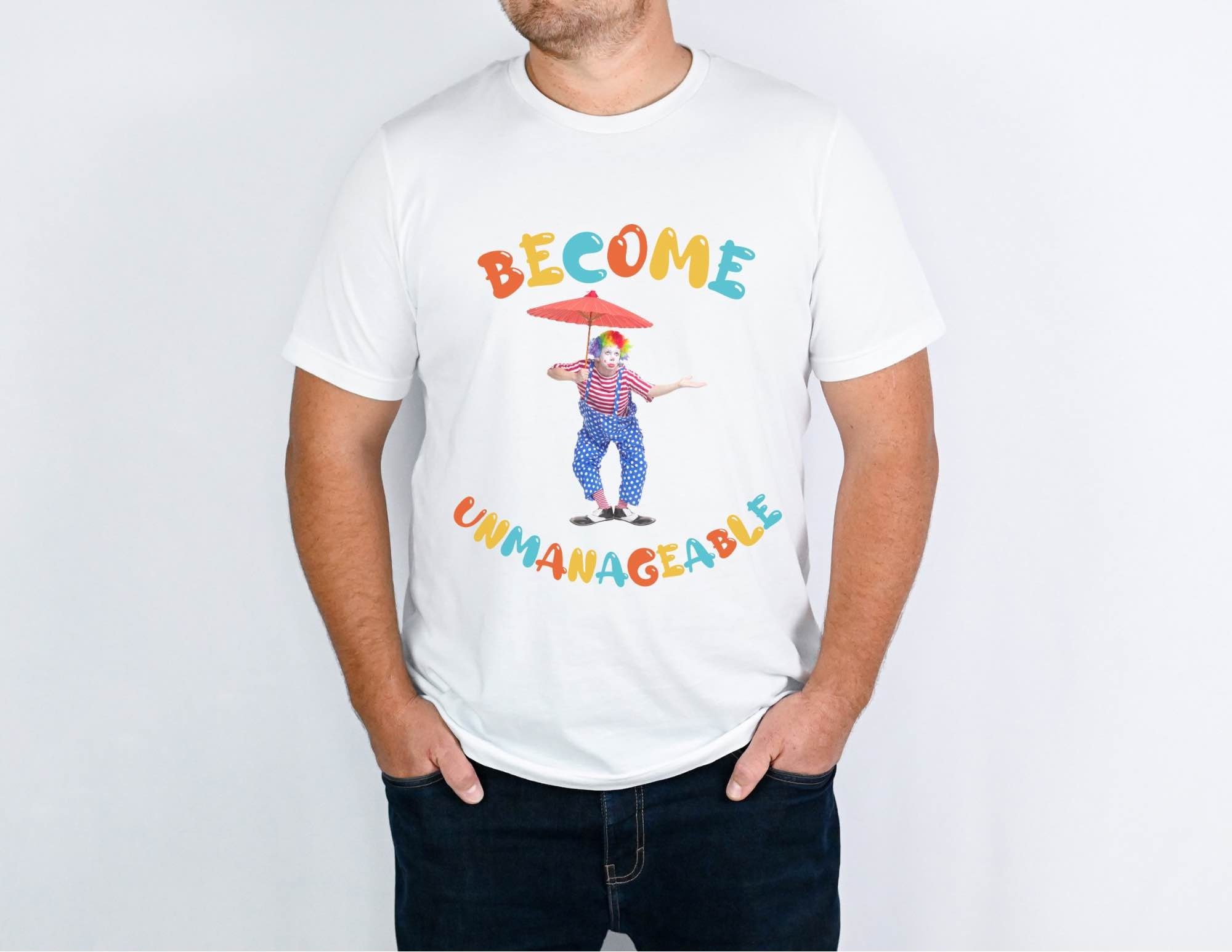 Clown Shirt Funny Clown Core Meme Tshirt Weird Oversized T Shirt Funny ...