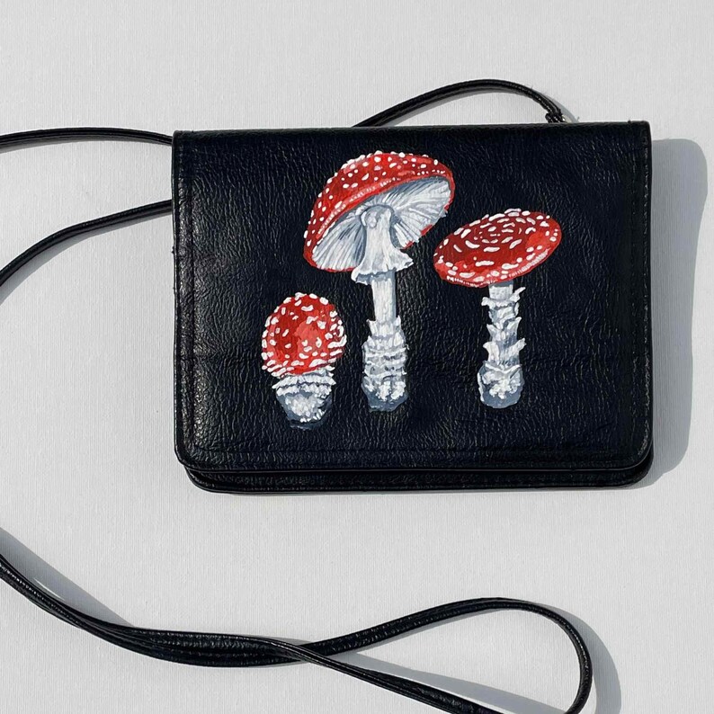 Amanita Mushroom Bag Magic Mushroom Purse Sustainable Hand - Etsy