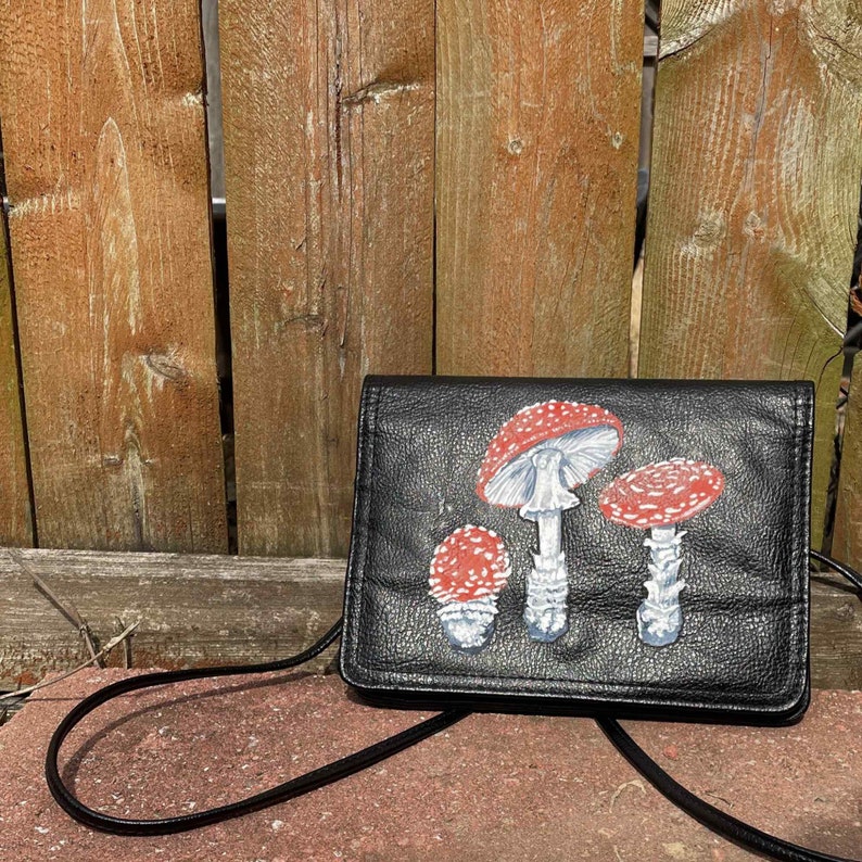 Amanita Mushroom Bag Magic Mushroom Purse Sustainable Hand - Etsy