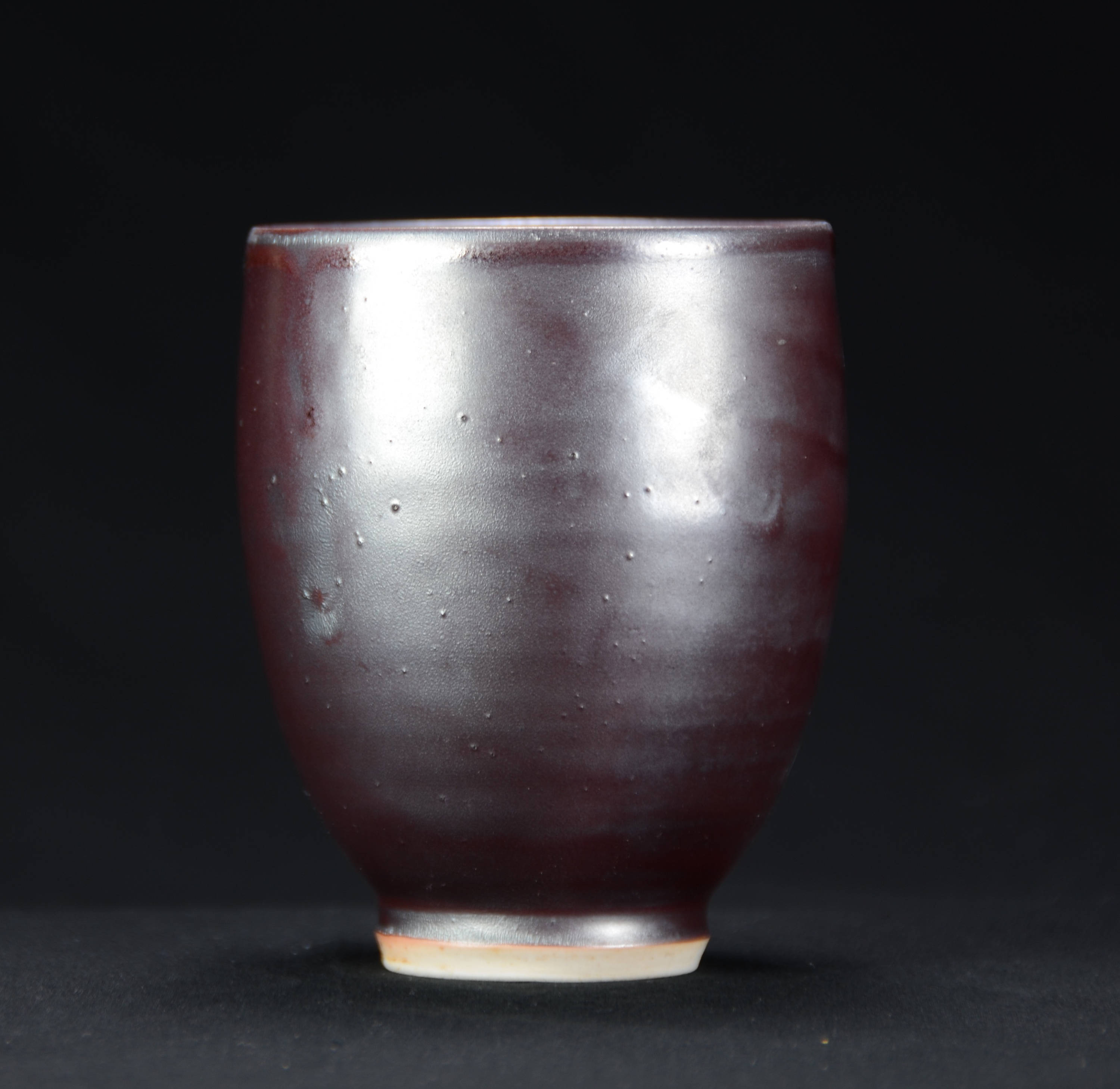 Silver Handleless Cup Hand Thrown Porcelain Pottery Tumbler - Etsy