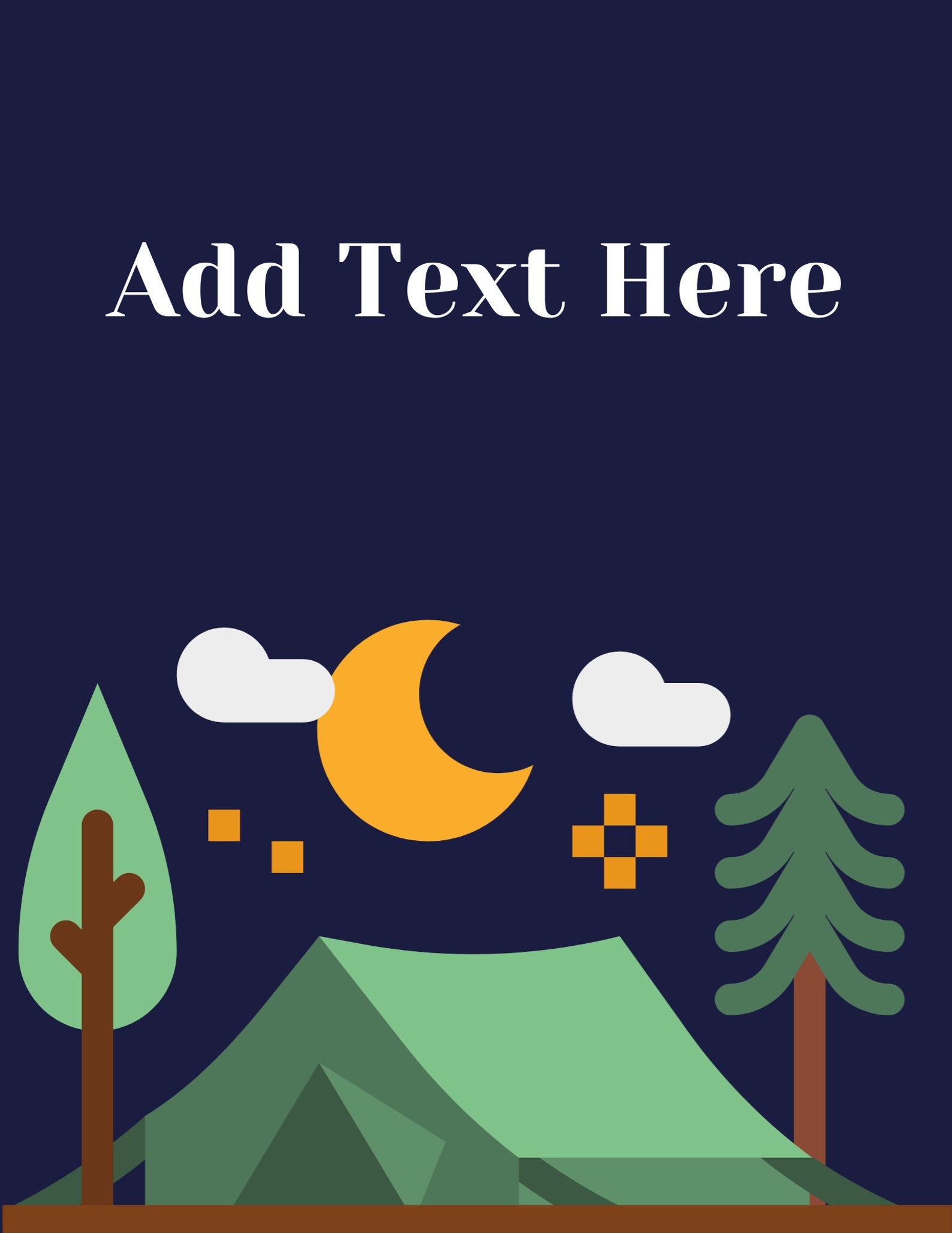 Camping Theme Binder Covers and Spines Canva Template - Editable ...