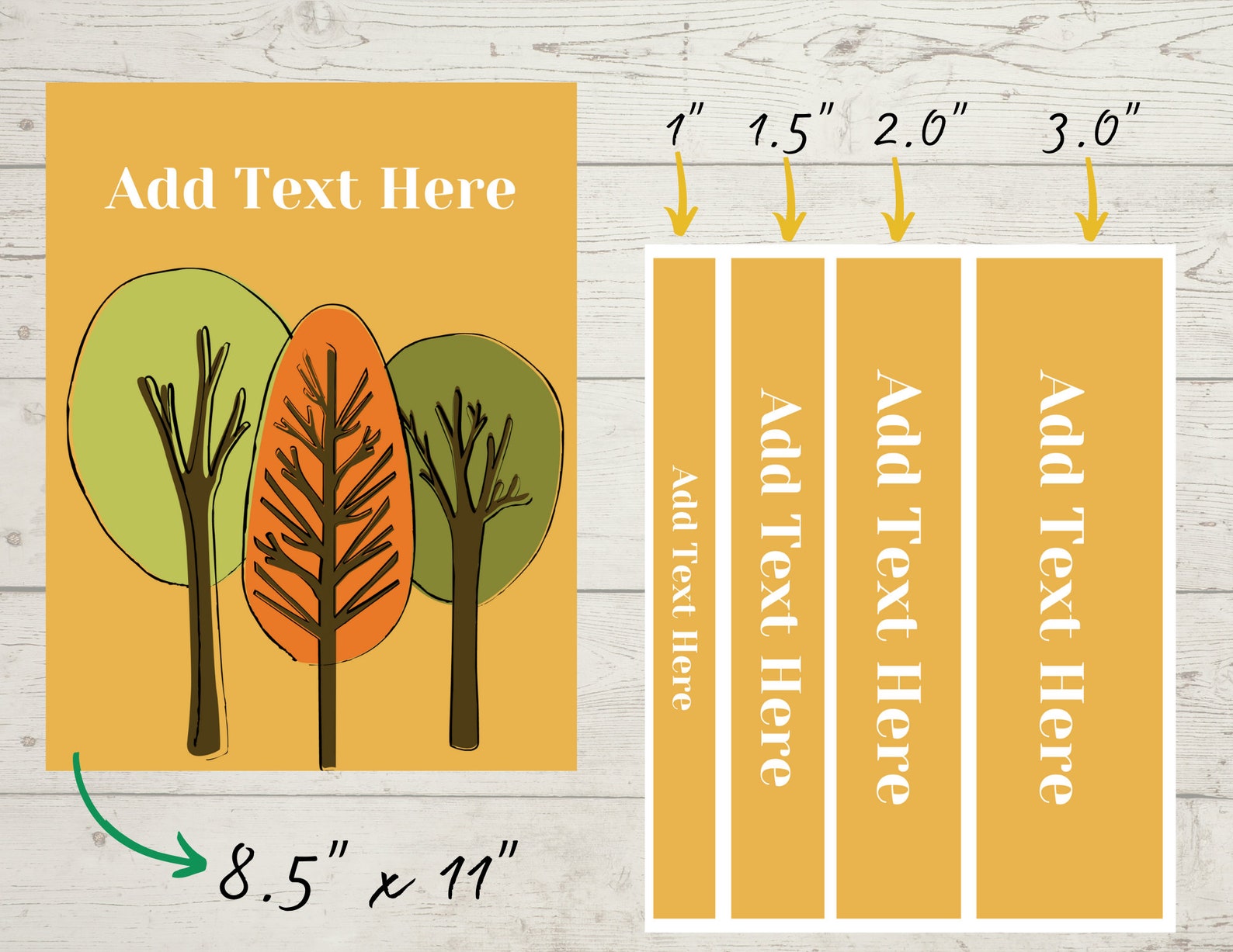 Camping Theme Binder Covers and Spines Canva Template - Editable ...