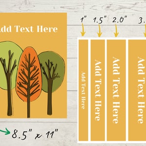 Camping Theme Binder Covers and Spines Canva Template - Editable ...