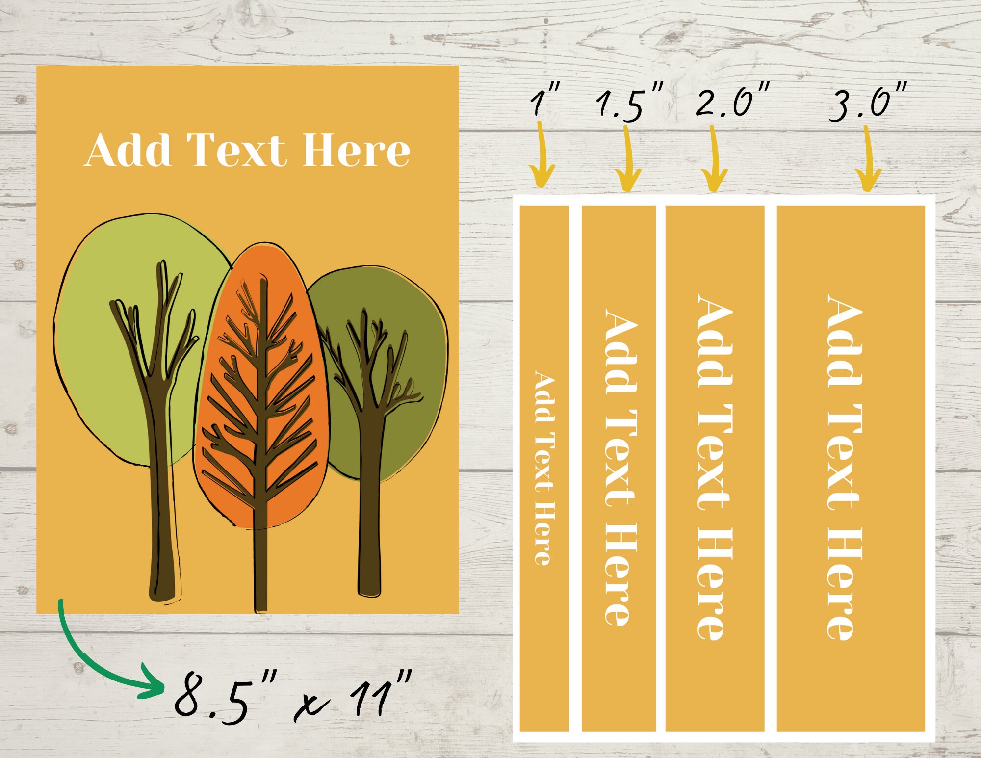 Camping Theme Binder Covers and Spines Canva Template - Editable ...