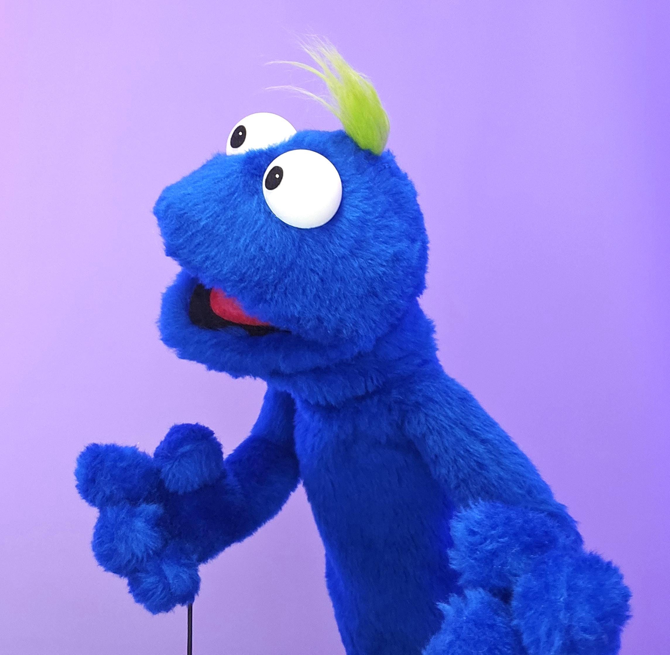 Rod-arm Practice Puppet Mark 1 - BLUE - Etsy