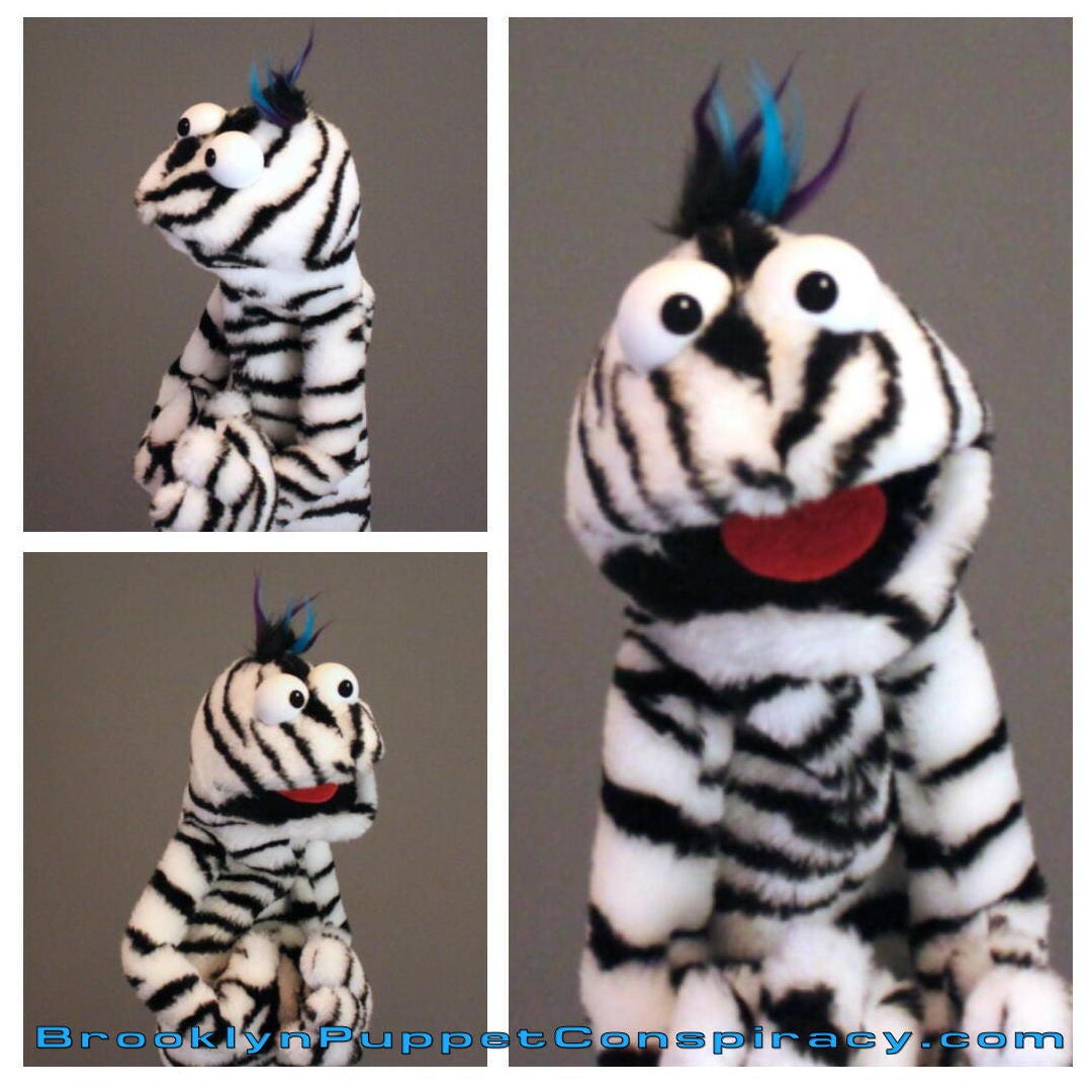BPC Professional Practice Puppet - ZEBRA! - Etsy