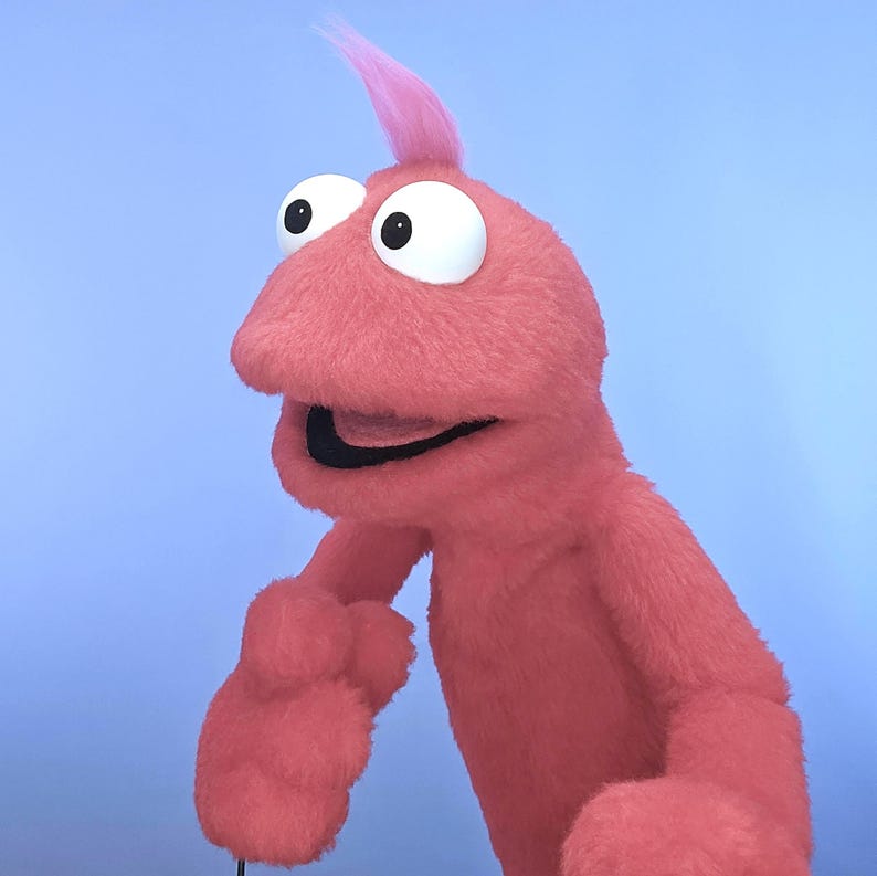 Rod-arm Practice Puppet Mark 1 - RED - Etsy Canada