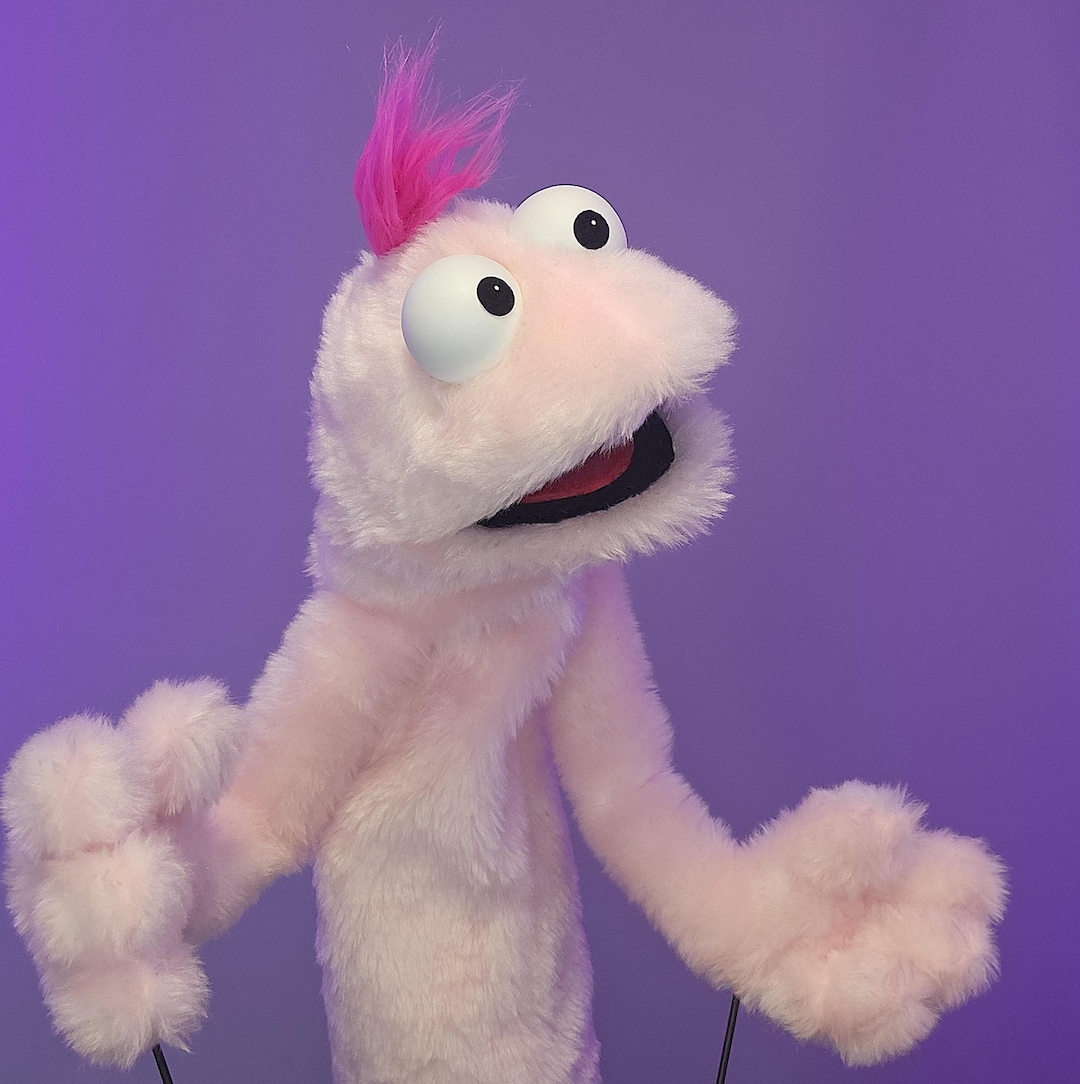 Rod-arm Practice Puppet Mark 1- PINK! - Etsy