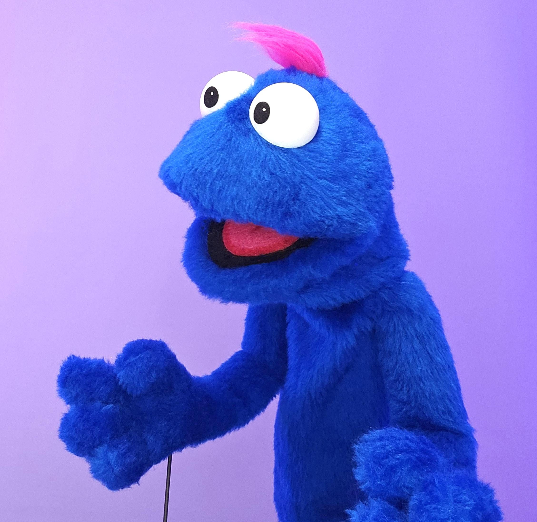 Rod-arm Practice Puppet Mark 1 - BLUE - Etsy
