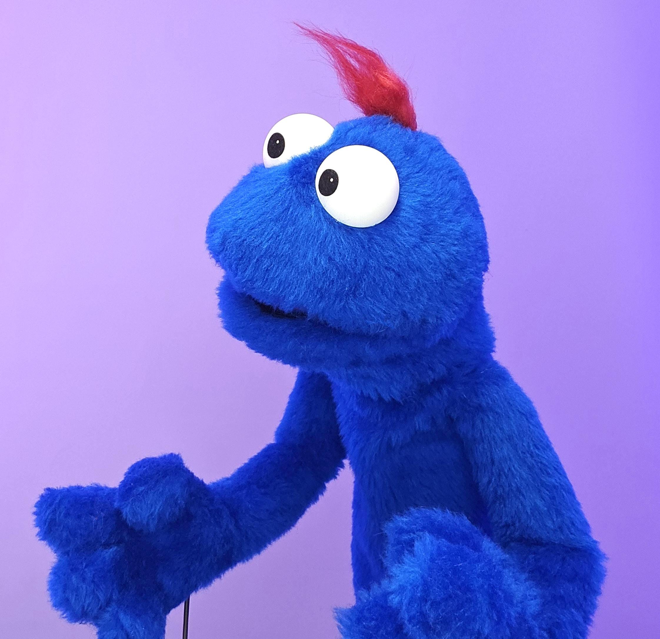 Rod-arm Practice Puppet Mark 1 - BLUE - Etsy