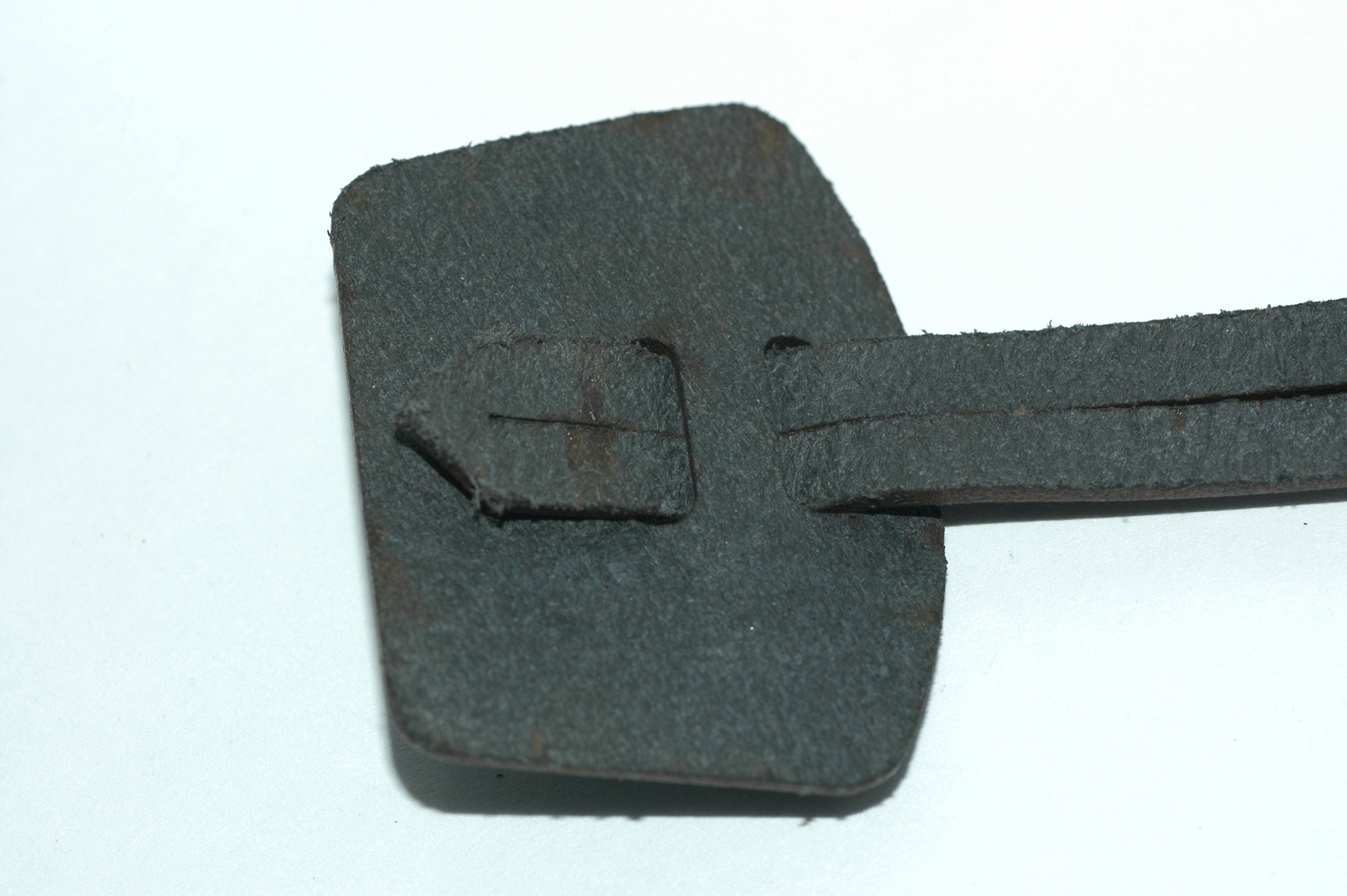 Black Leather Toggle. Adjustable 3 6 - Etsy