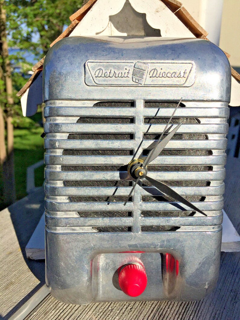 1950s 1960 1970 Detroit Diecast Mark II Drive-in Movie Speaker Quartz ...