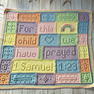 Prayer Crochet Blanket Pattern - Etsy